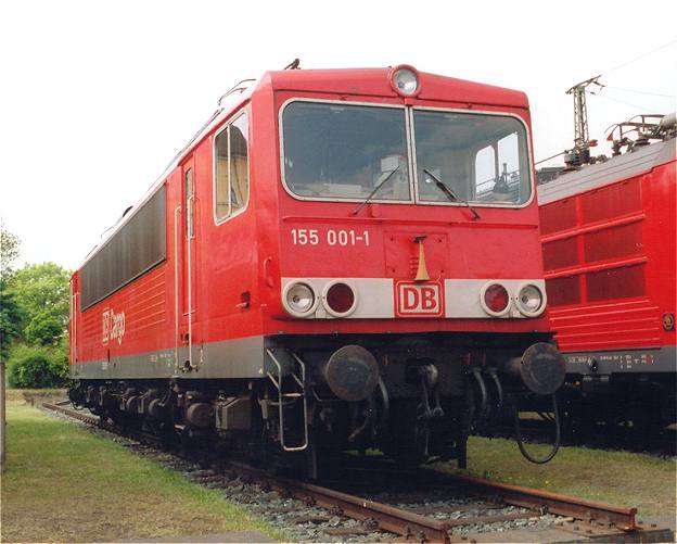 Eisenbahn Im Bild Bilder Der Baureihe 155